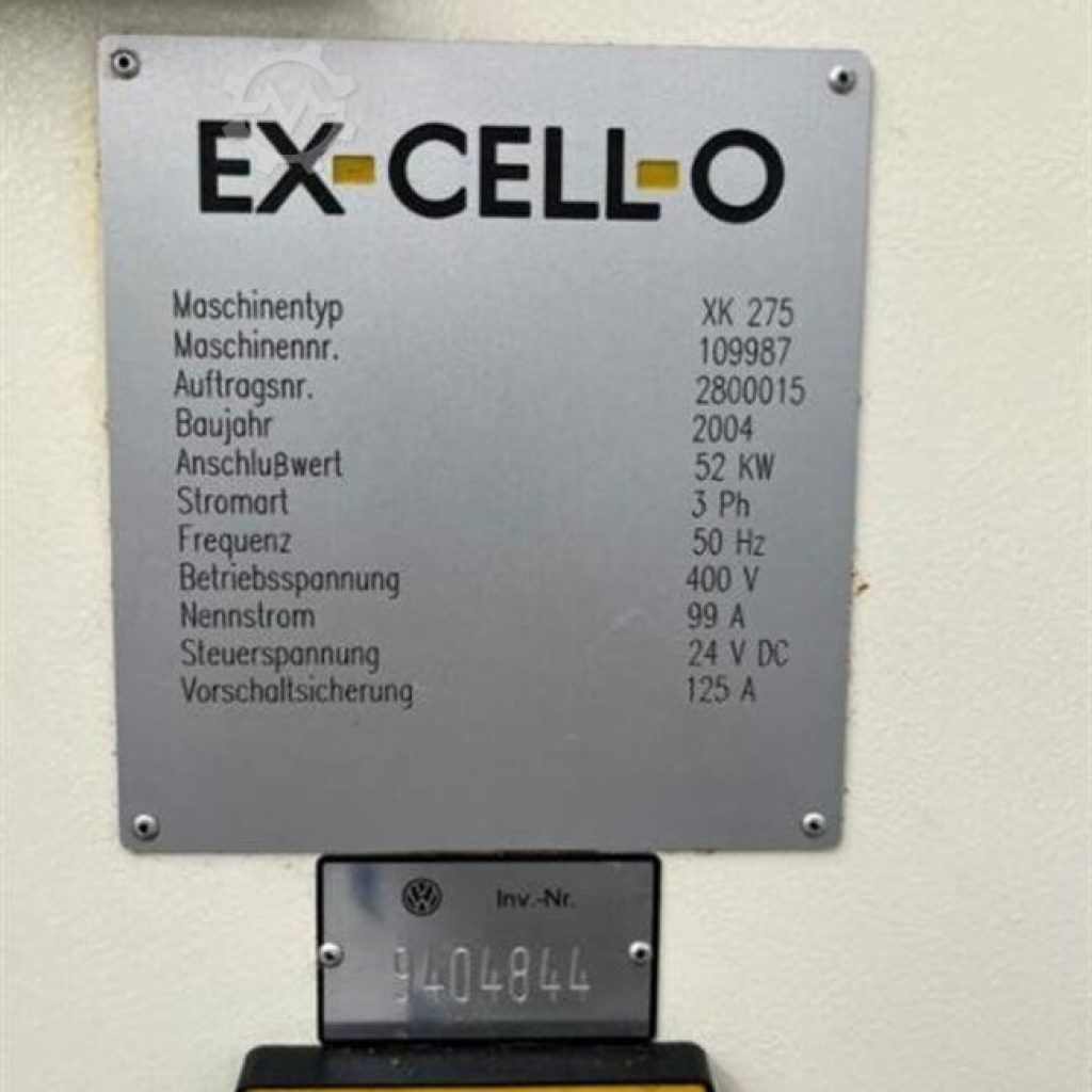 EXCELLO XK 275 Cold Rolling Machine - Satılık Dişli Makinaları ve Yedek ...